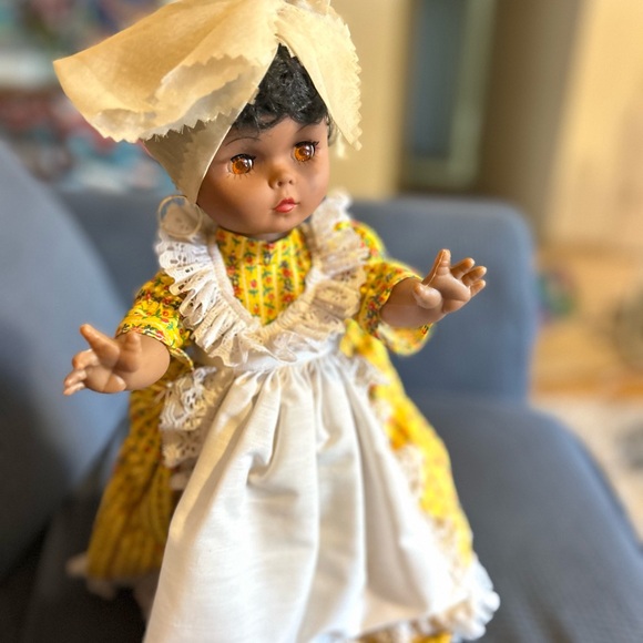 Gambina | Other | New Orleans Gambina Doll Sleepy Eyes Long Dress Circa ...